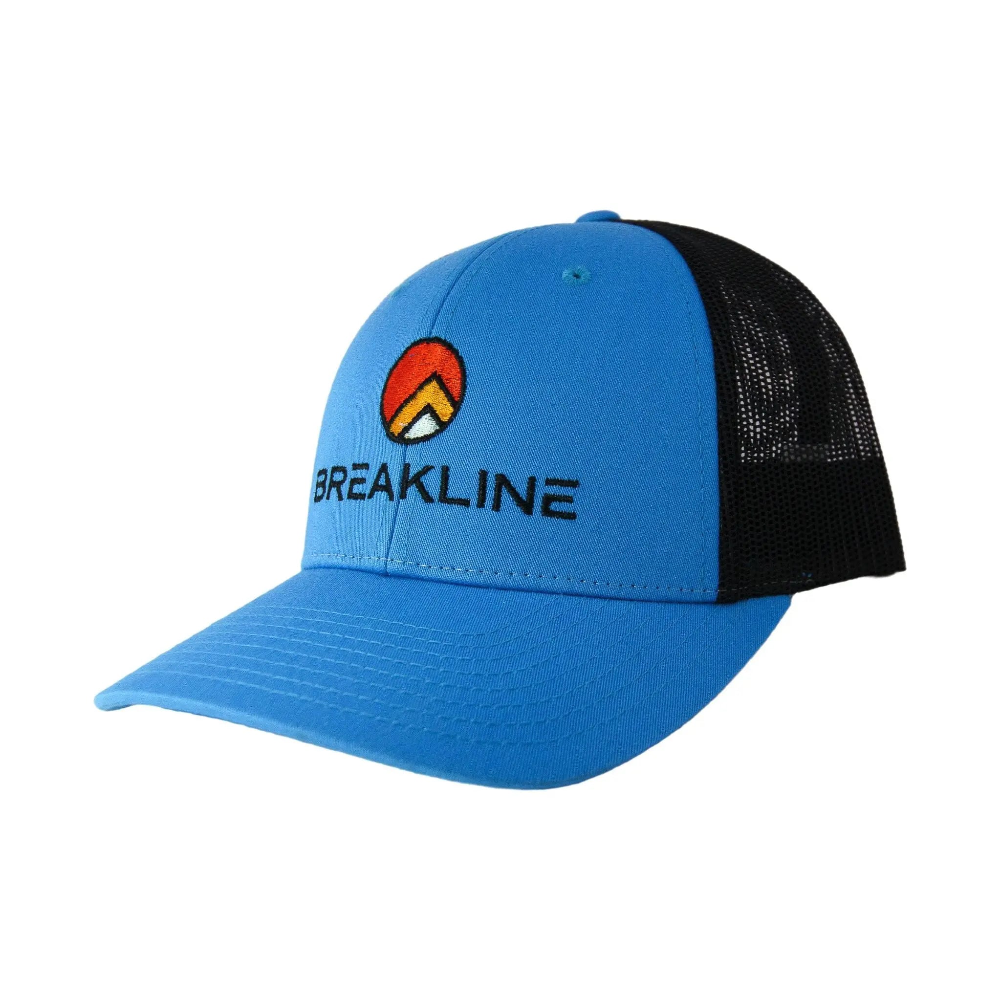 Breakline Cyan Blue - On The Horizon Hat - Breakline Optics