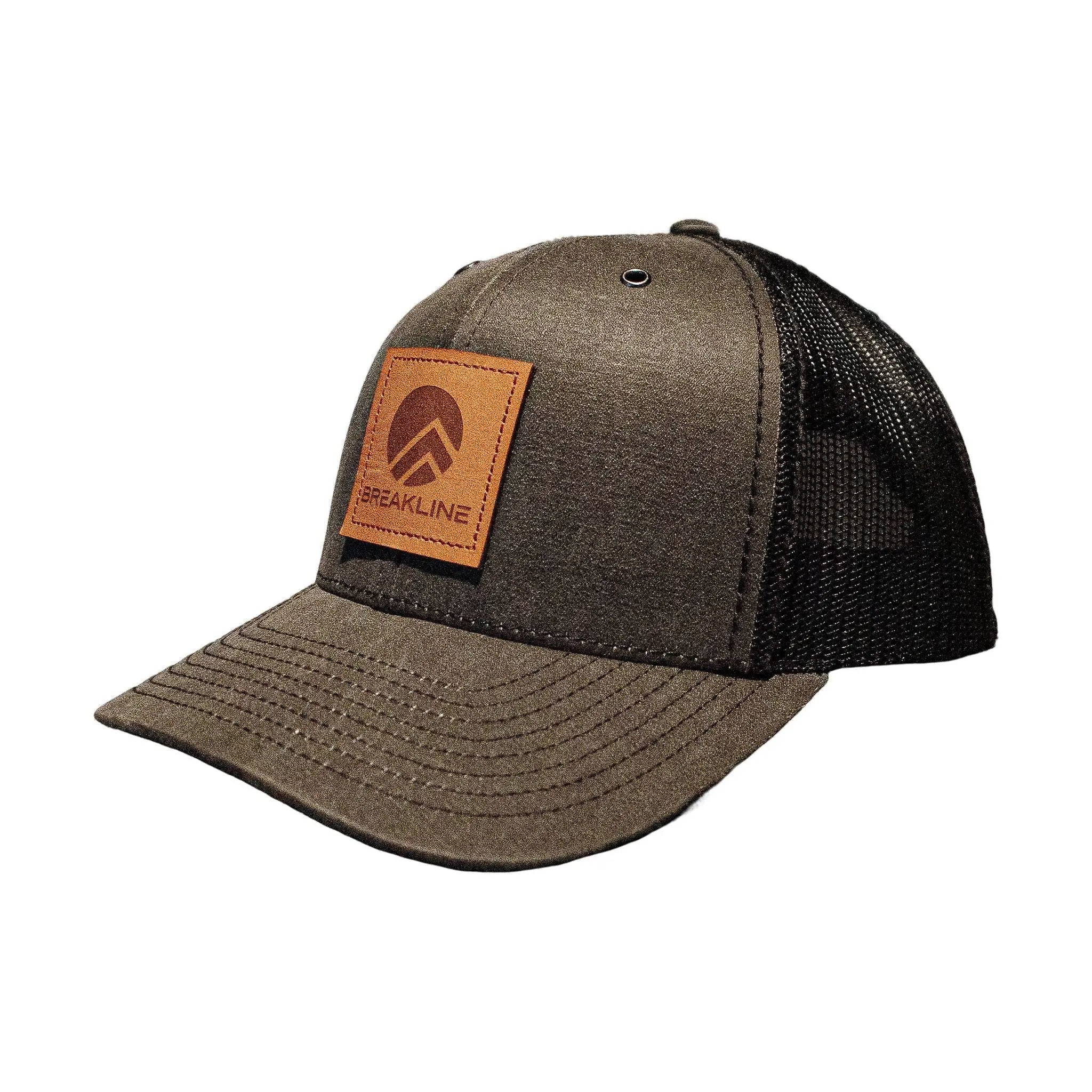 Fremont Oil Coated Twill - Breakline Black and Tan Hat – Breakline Optics