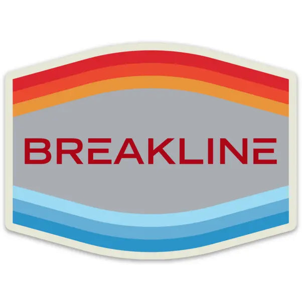 Upgrade with Breakline Optics' Rockin Red Sticker - Breakline Optics